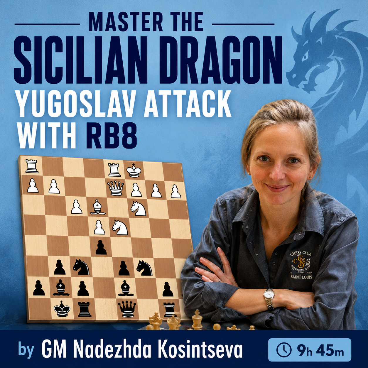 Master the Sicilian Dragon – Yugoslav Attack with Rb8 By GM Nadezhda ...